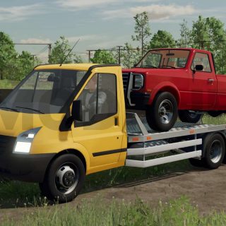 Lizard Rumbler Tow Car v1.0 FS22 Mod | Farming Simulator 22 Mod