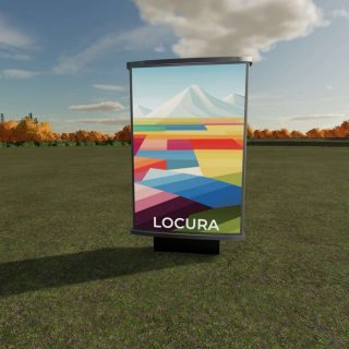 Locura Farm Signs v1.0 FS22 Mod | Farming Simulator 22 Mod