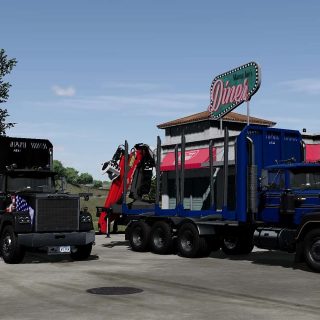 Mack Forestry Pack v1.0 FS22 Mod | Farming Simulator 22 Mod