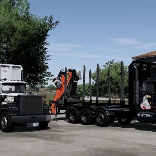 Mack Forestry Pack v1.0 FS22 Mod | Farming Simulator 22 Mod