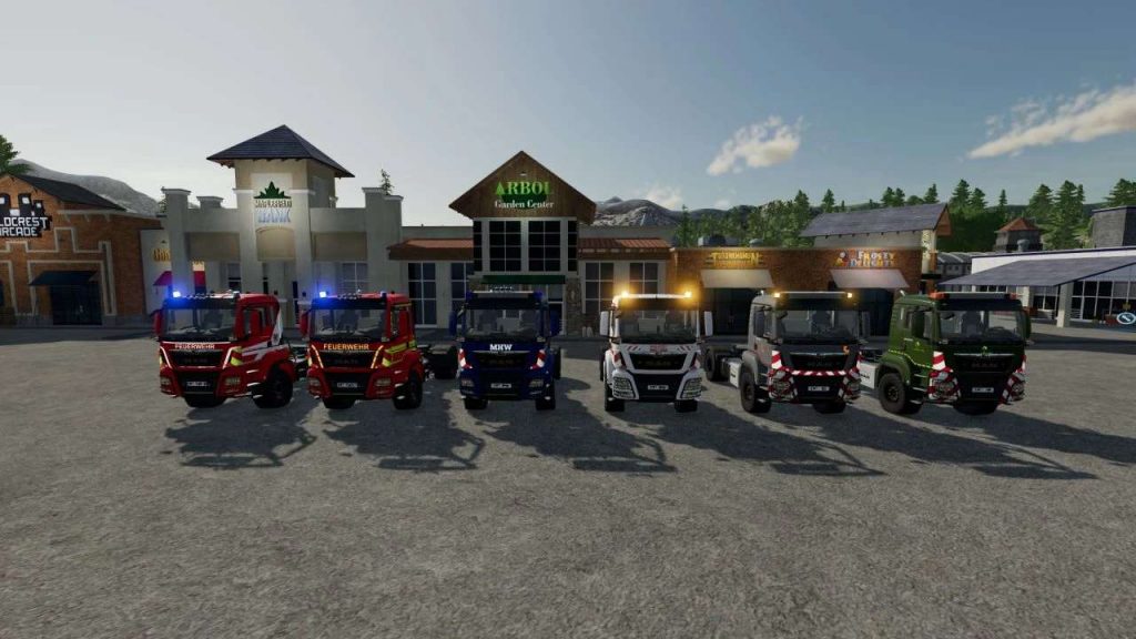MAN TGS 18.500 Pack v1.1 FS22 Mod | Farming Simulator 22 Mod
