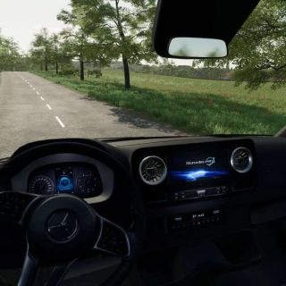 Mercedes-Benz Sprinter Tourer Catteau Voyages v1.1 FS22 Mod | Farming ...