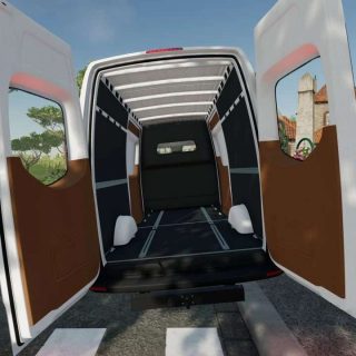 Mercedes Sprinter Transport Koçak v1.0 FS22 Mod | Farming Simulator 22 Mod