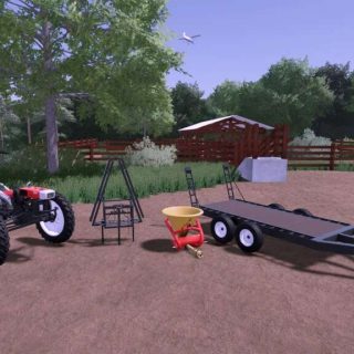 Micro Tractor Sprayer Package v1.0 FS22 Mod | Farming Simulator 22 Mod