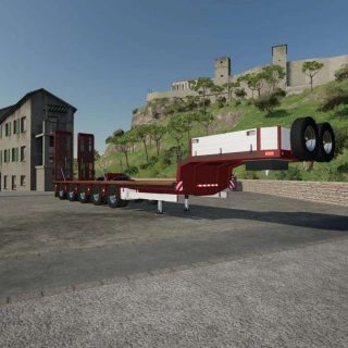 NC Low Loader v1.2 FS22 Mod | Farming Simulator 22 Mod