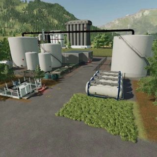 Oilraffinerie v1.0.0.1 FS22 Mod | Farming Simulator 22 Mod