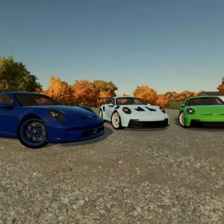 Porsche GT3 v1.0 FS22 Mod | Farming Simulator 22 Mod