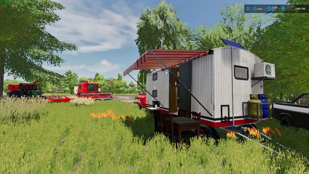 Red Antal Box v1.0 FS22 Mod | Farming Simulator 22 Mod