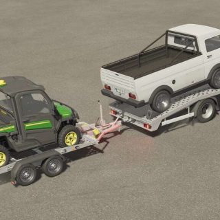 Rumbler Tow Car v1.0 FS22 Mod | Farming Simulator 22 Mod