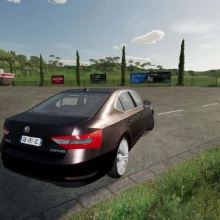 Skoda Superb Reskin FR V3.0 FS22 Mod | Farming Simulator 22 Mod