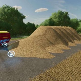 Straw silo BETA v1.0 FS22 Mod | Farming Simulator 22 Mod