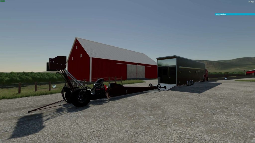 Top fuel dragster v1.0 FS22 Mod | Farming Simulator 22 Mod