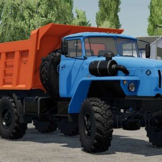 URAL 44202/5557 v1.1 FS22 Mod | Farming Simulator 22 Mod