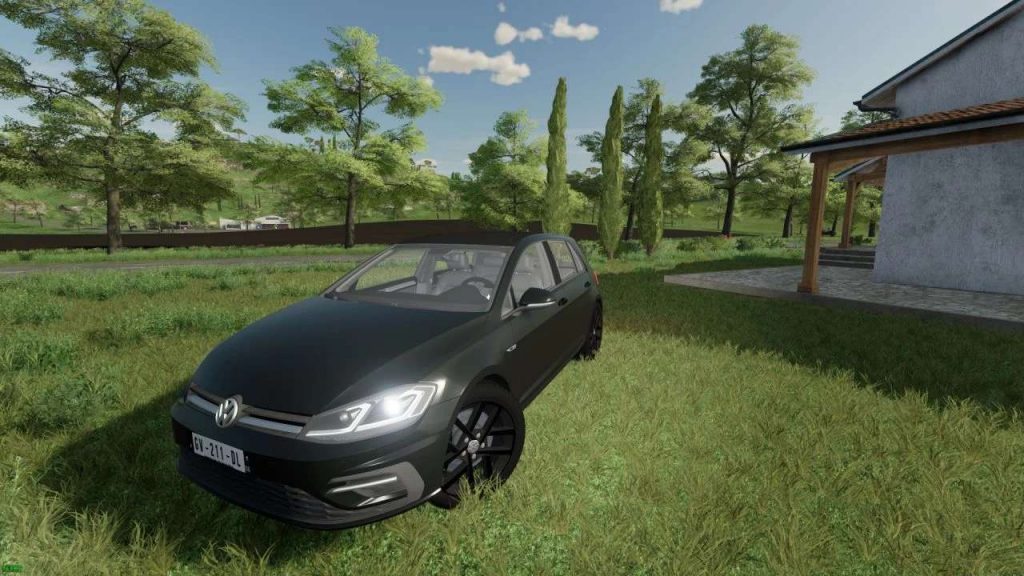 Volkswagen Golf VII 2017 v2.2 FS22 Mod | Farming Simulator 22 Mod