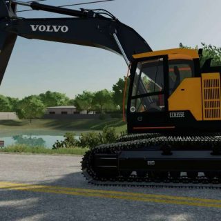 Volvo ECR355 EL v1.0 FS22 Mod | Farming Simulator 22 Mod