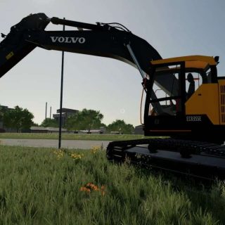 Volvo ECR355 EL v1.0 FS22 Mod | Farming Simulator 22 Mod