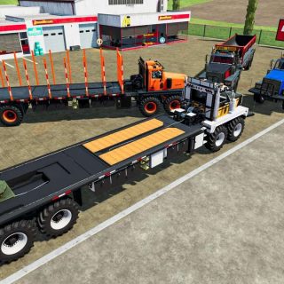 Western Twin Steer Truck V1.1 FS22 Mod | Farming Simulator 22 Mod