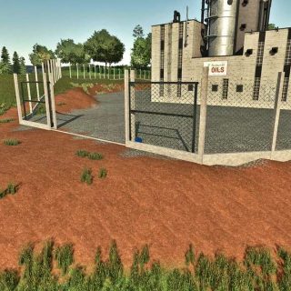 Wired Fence And Rail Gate v1.1 FS22 Mod | Farming Simulator 22 Mod