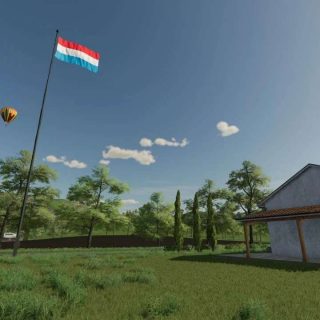 World Country Flag v2.8 FS22 Mod | Farming Simulator 22 Mod
