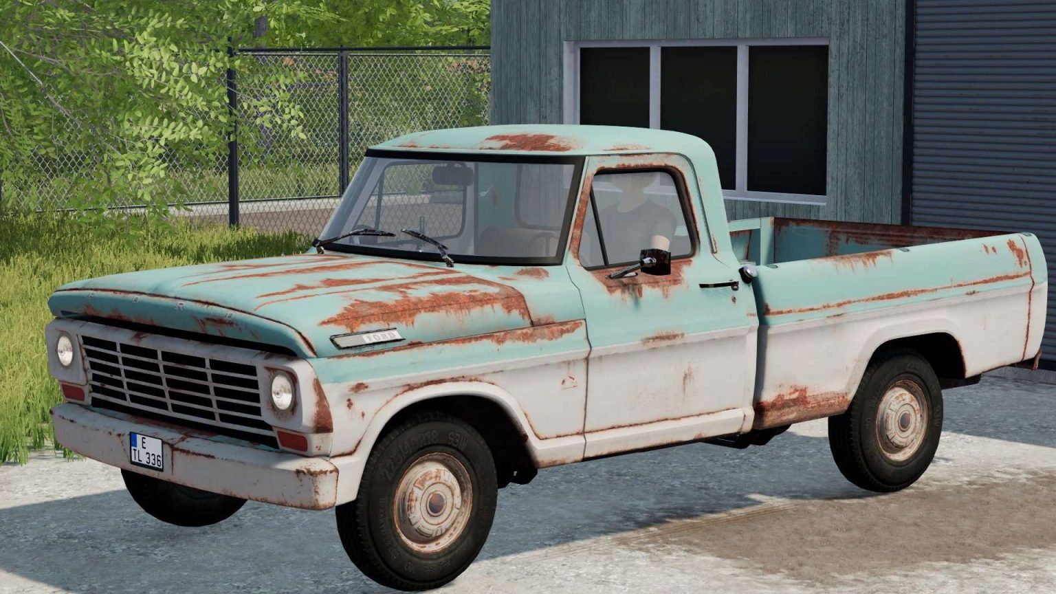1967 Ford Rusty Pickup v1.0 FS22 Mod | Farming Simulator 22 Mod