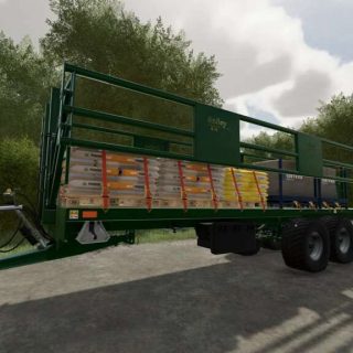 Bailey Bale And Pallet Trailer v1.0 FS22 Mod | Farming Simulator 22 Mod