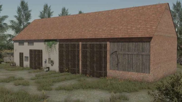 Barn Cow Shed In The Post German Style v1.0 FS22 Mod | Farming ...