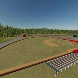 Baseball terrain v1.0 FS22 Mod | Farming Simulator 22 Mod