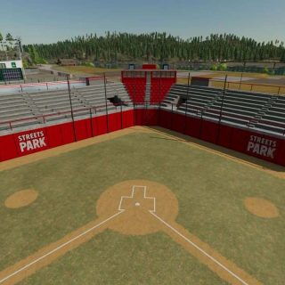 Baseball terrain v1.0 FS22 Mod | Farming Simulator 22 Mod