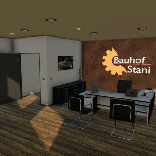 Bauhof Stani office v1.0 FS22 Mod | Farming Simulator 22 Mod