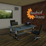 Bauhof Stani office v1.0 FS22 Mod | Farming Simulator 22 Mod