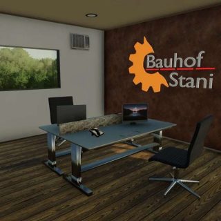 Bauhof Stani office v1.0 FS22 Mod | Farming Simulator 22 Mod