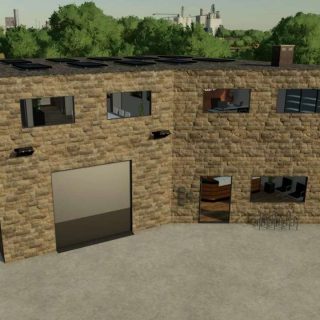Bauhof Stani office v1.0 FS22 Mod | Farming Simulator 22 Mod