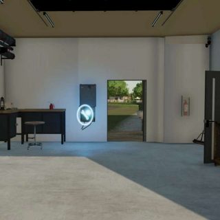 Bauhof Stani office v1.0 FS22 Mod | Farming Simulator 22 Mod