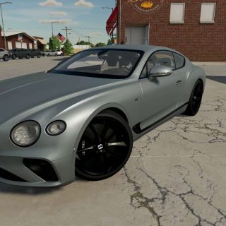 Bentley Continental GT v1.0.0.1 FS22 Mod | Farming Simulator 22 Mod