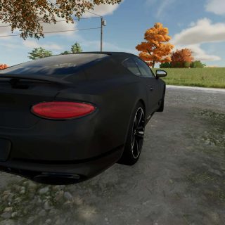 Bentley Continental GT v1.0.0.1 FS22 Mod | Farming Simulator 22 Mod