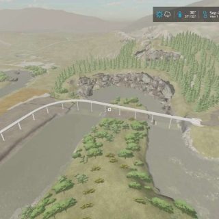 Buildable Concrete Box Girder Bridge v1.0 FS22 Mod | Farming Simulator ...