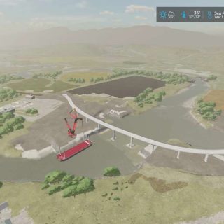 Buildable Concrete Box Girder Bridge v1.0 FS22 Mod | Farming Simulator ...