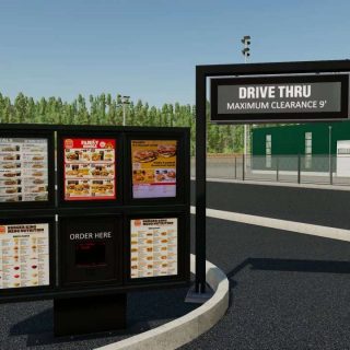 Burger King V1.0 FS22 Mod | Farming Simulator 22 Mod