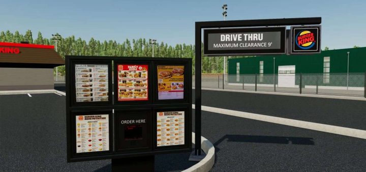 Burger King Mods | Farming Simulator 22 Mods