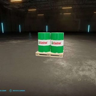 Castrol Oil Addon v1.0 FS22 Mod | Farming Simulator 22 Mod