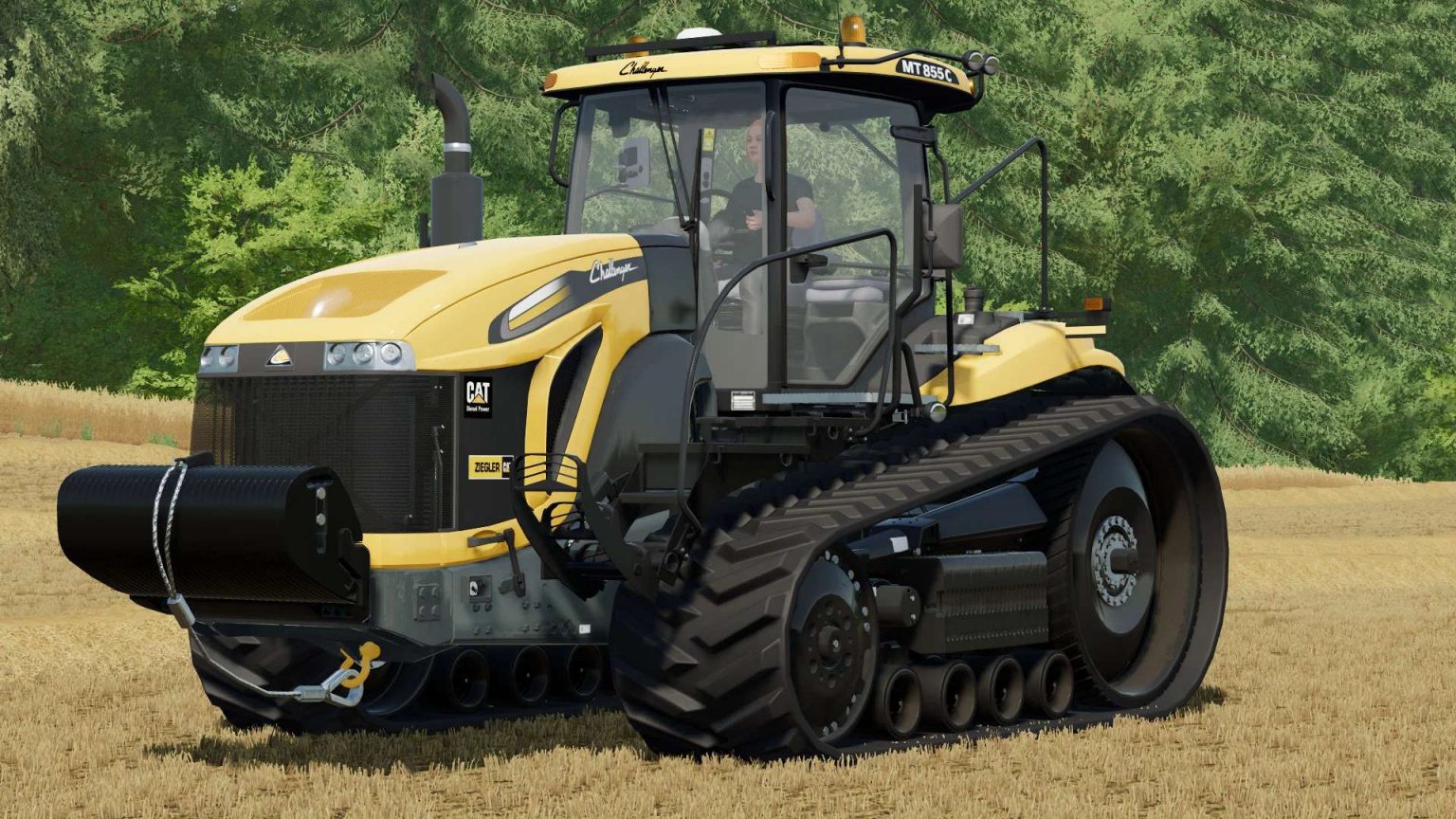 CAT Challenger MT835B/875C v1.0 FS22 Mod | Farming Simulator 22 Mod
