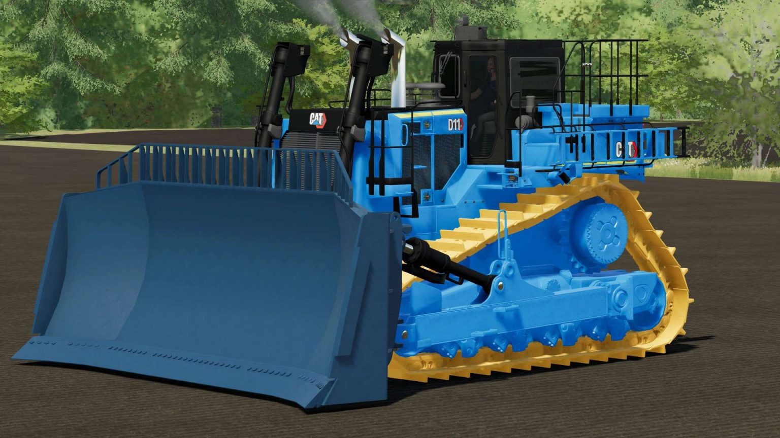 CAT D11 Next Gen v1.0 FS22 Mod | Farming Simulator 22 Mod