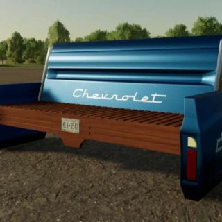 Chevy bench v1.0 FS22 Mod | Farming Simulator 22 Mod