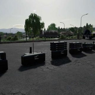 Claas 600 KG Slateweight v1.0 FS22 Mod | Farming Simulator 22 Mod