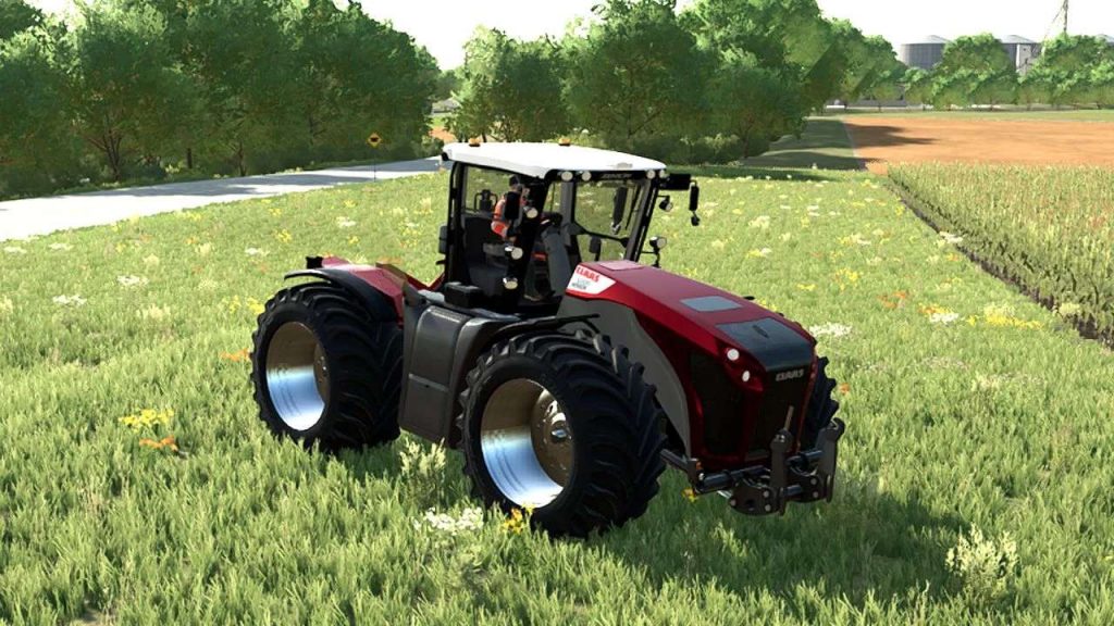 CLAAS Xerion 5000 v1.0 FS22 Mod | Farming Simulator 22 Mod