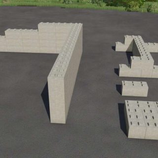 Concrete Blocks v1.0 FS22 Mod | Farming Simulator 22 Mod
