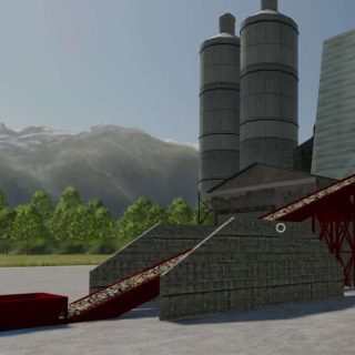 Concrete Plant v1.0 FS22 Mod | Farming Simulator 22 Mod