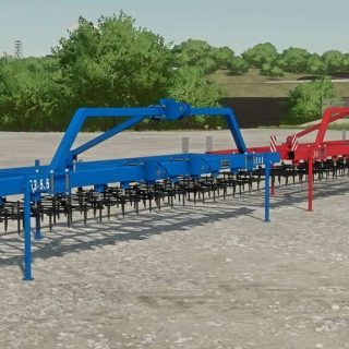 Coupling Of Toothed Harrows v1.0 FS22 Mod | Farming Simulator 22 Mod