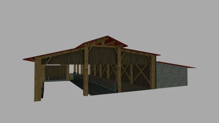 Cow stall Prefab BETA v1.0 FS22 Mod | Farming Simulator 22 Mod