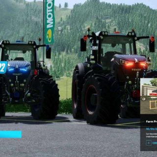 Custom game background (Fendt) v1.0 FS22 Mod | Farming Simulator 22 Mod